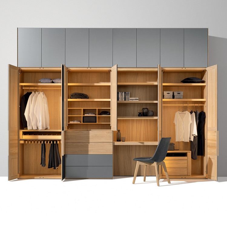 Armoires sur mesure en bois massif | PLUM-ART.CH